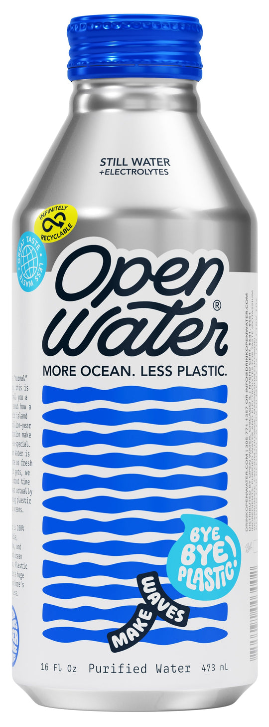Open Water | Canned water for clean oceans