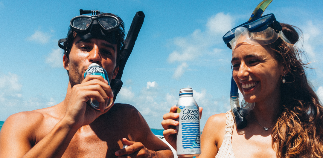 Open Water | Canned water for clean oceans
