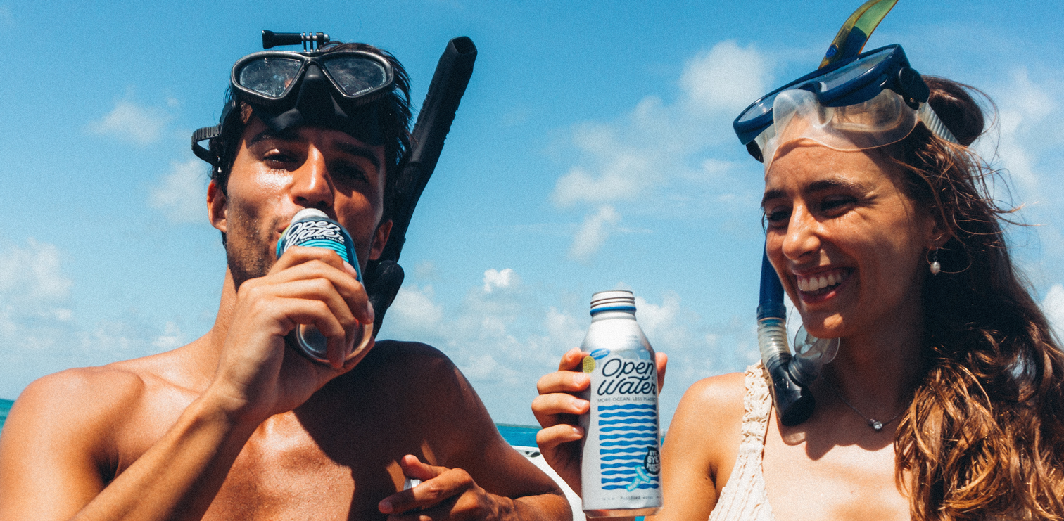 Products — Open Water | Canned water for clean oceans
