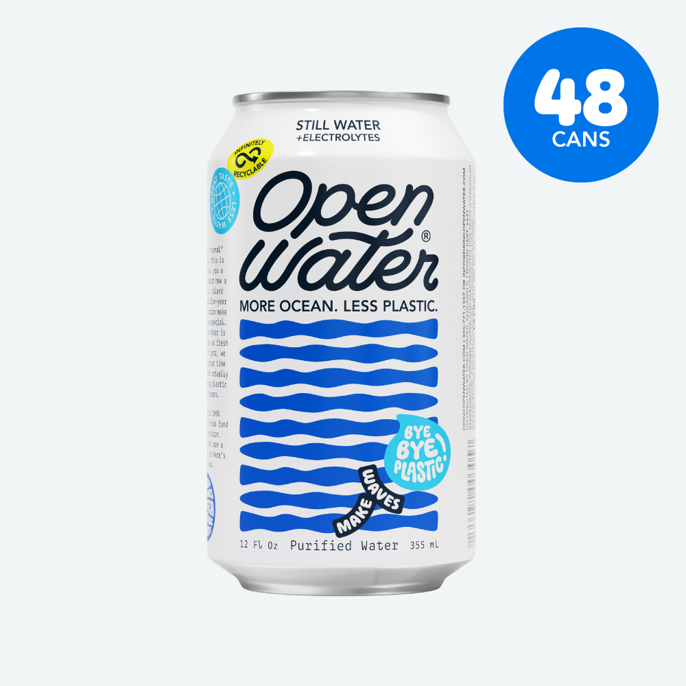 Open Water | Canned Water with Electrolytes